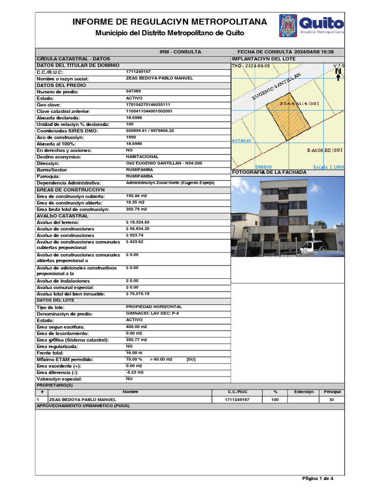 Irm 547389 | PDF | Propiedad