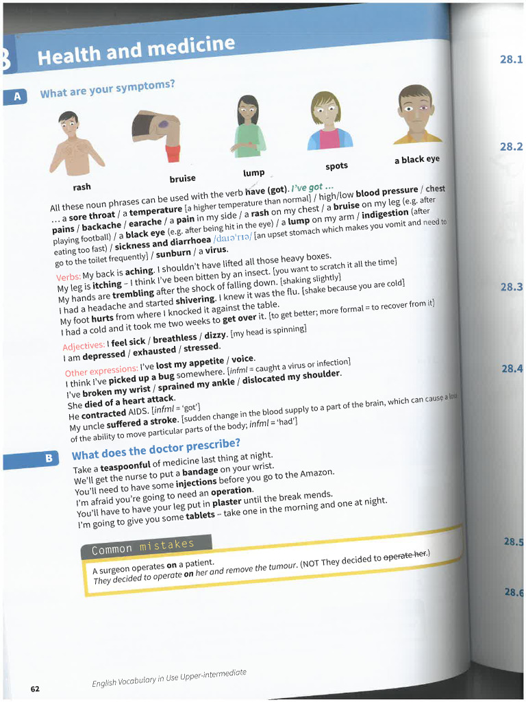 Extra Material - Vocabulary (Unit 6) | PDF