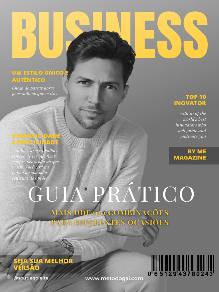 Guia de Looks - Tiago Leite. | PDF | Roupas