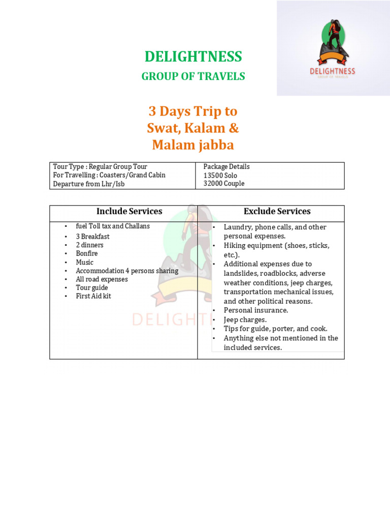 3 Days Swat Group. PDF Delightness | PDF