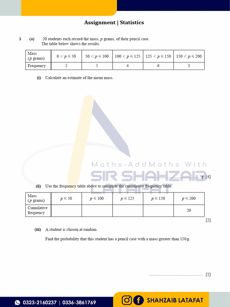 Assignment 22 - Stats [Calculation] | PDF | Mode (Statistics) | Median