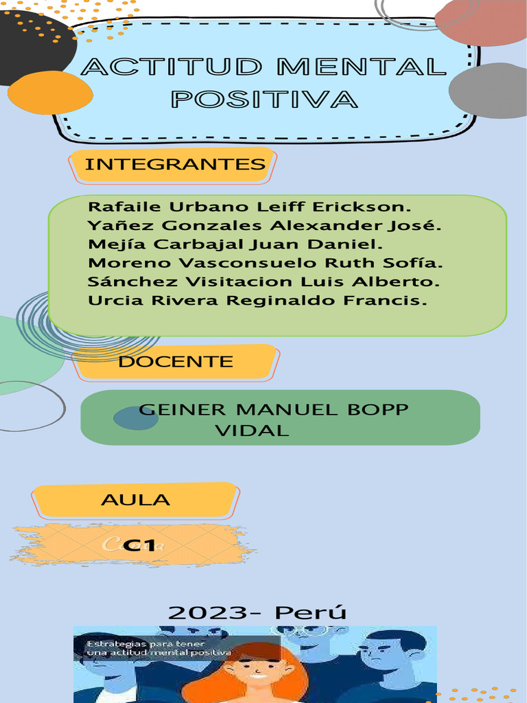 Actitud Mental Positiva 11 | PDF
