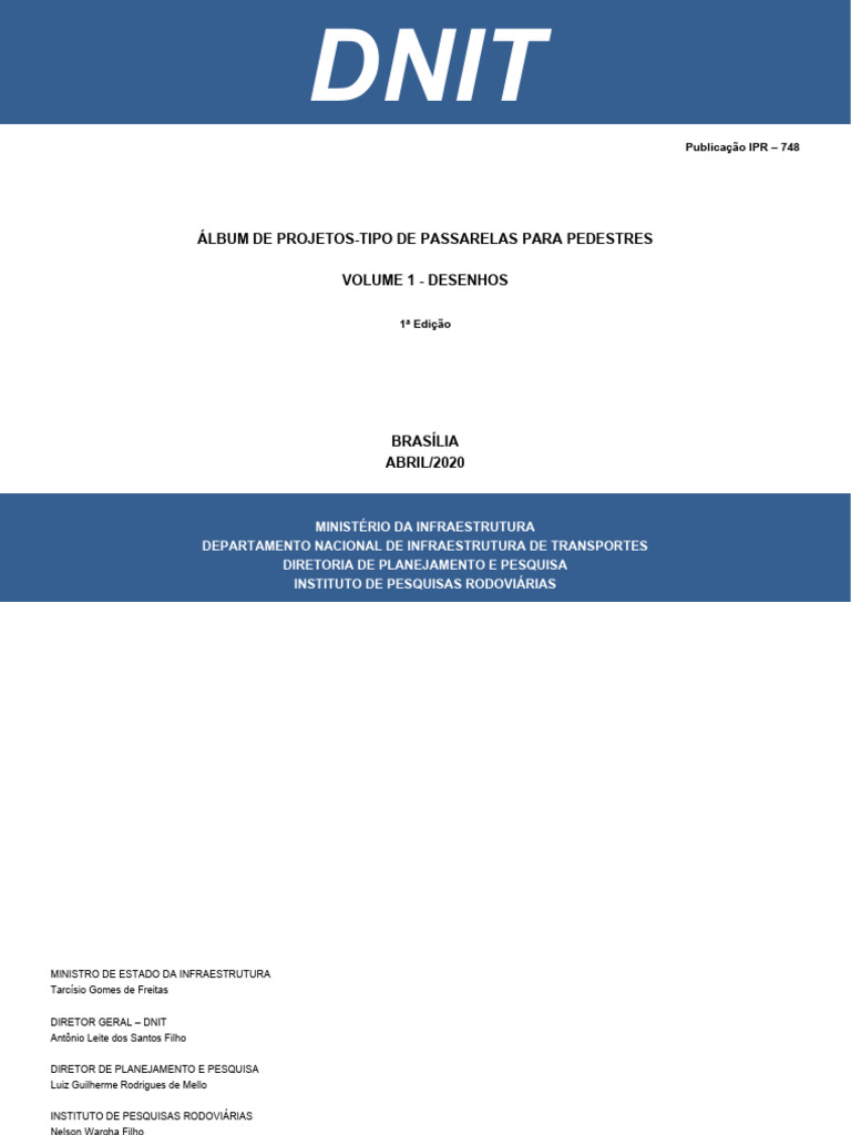 Projetos_Tipo_Passarelas_DNIT-1-129 | PDF