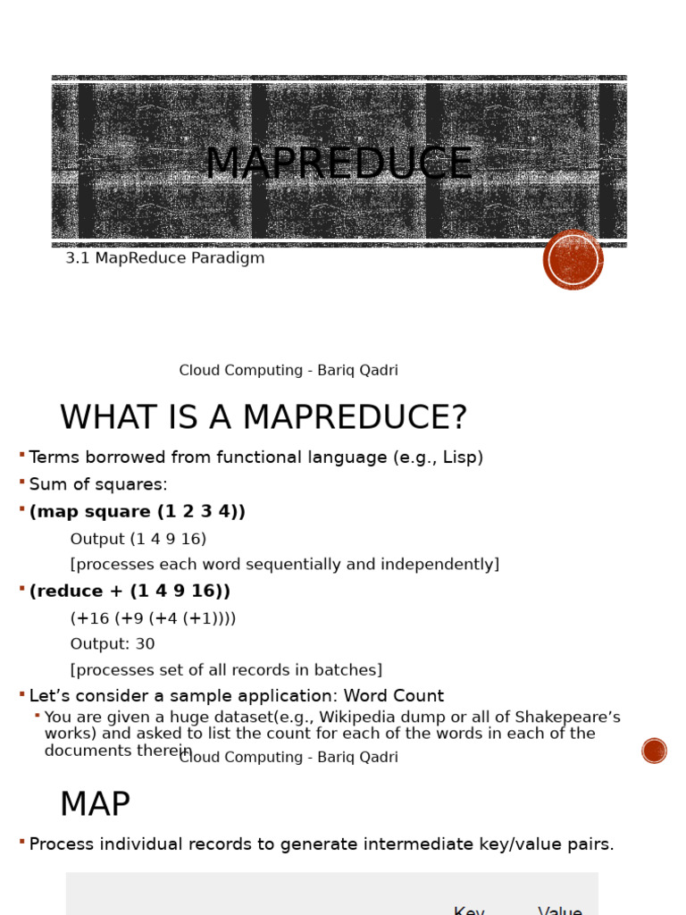 3.1 - MapReduce Paradigm | PDF | Map Reduce | Apache Hadoop