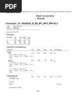 Fin Plate Connection | PDF | Beam (Structure) | Screw