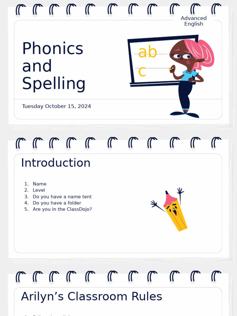 1 - 15 Advanced - Intermediate Phonics | PDF | Syllable | Vowel