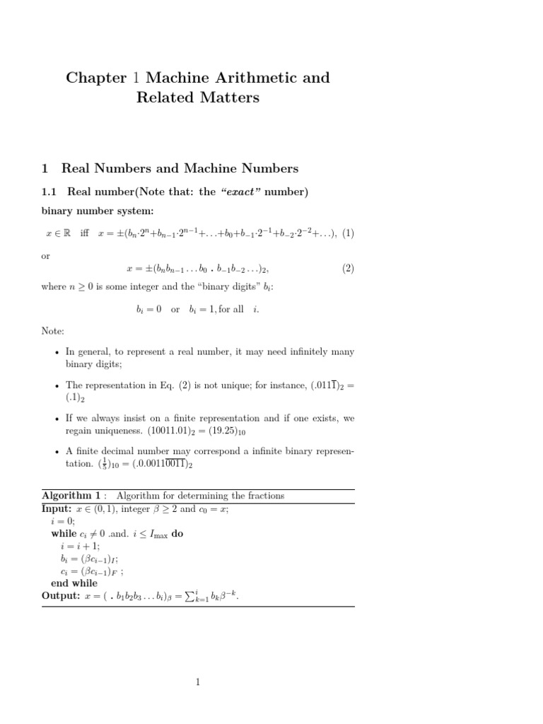 Rounding and Machine Arithmetic | PDF | Rounding | Significant Figures