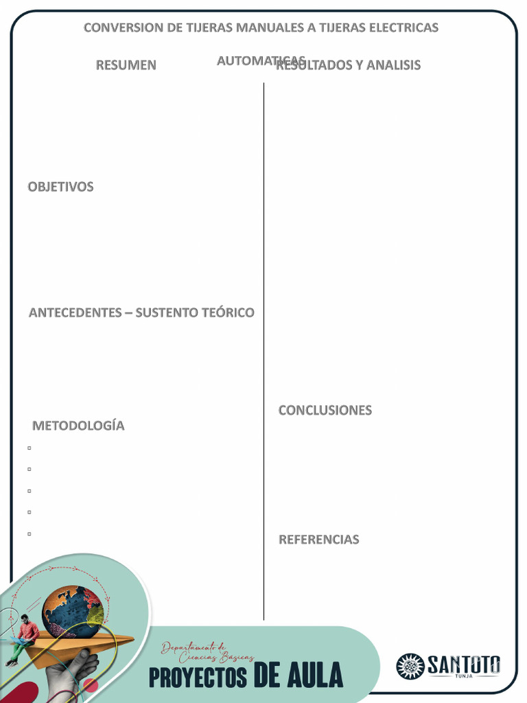 Plantilla Proyectos Aula-1 | PDF | Ingenieria Eléctrica | Motores