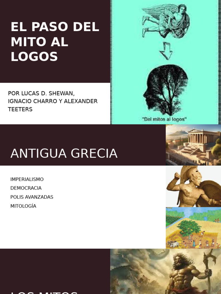 El Paso Del Mito Al Logos | PDF