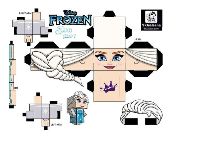 Paper Craft Frozen | PDF