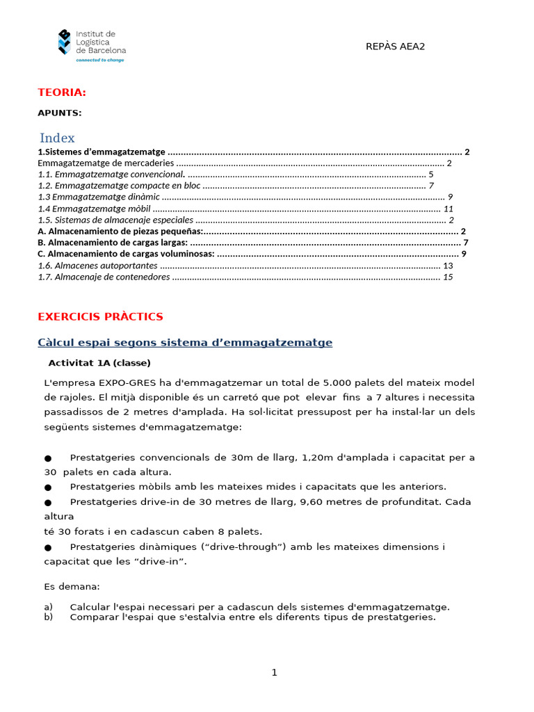 Recuperació Activitats AEA2 -UF1_enunciat | PDF