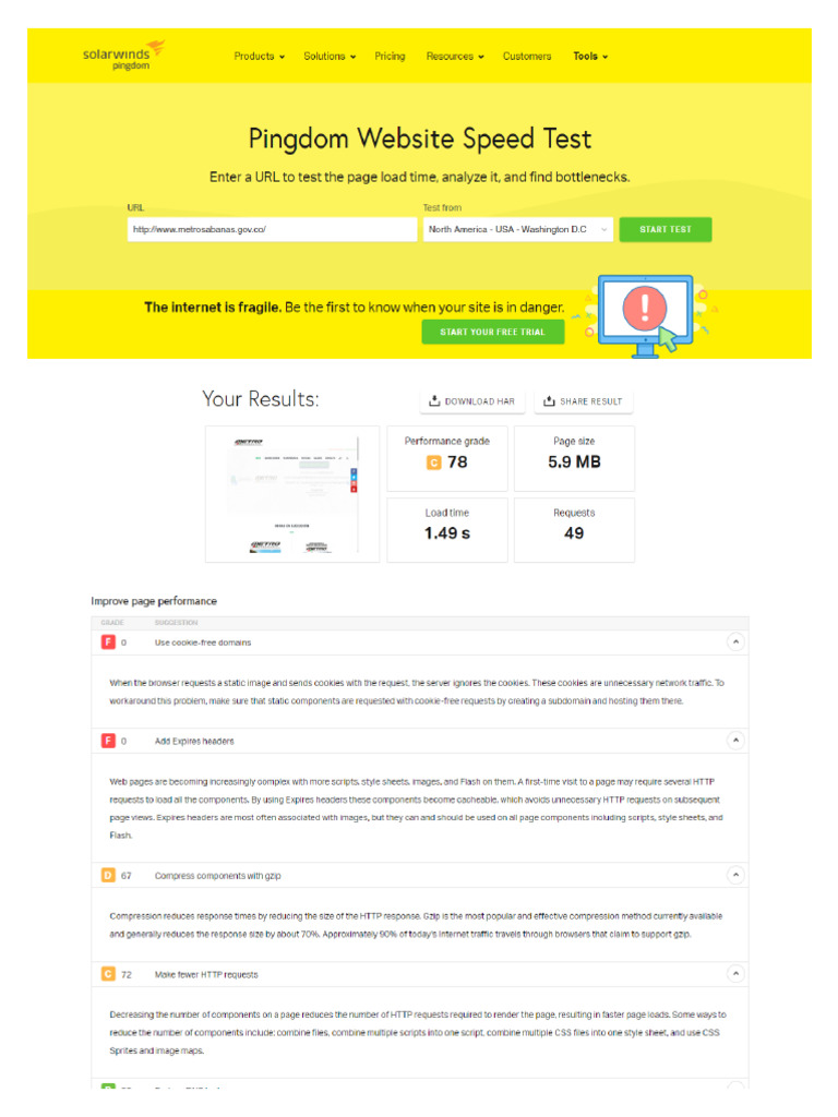 Pingdom | PDF