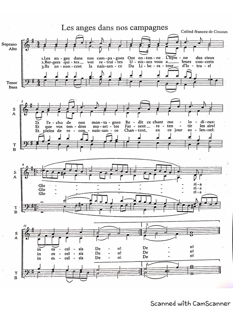 Les Anges Dans Nos Campagnes | PDF