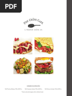 Carta Crepes & Waffles | PDF | Alimentos