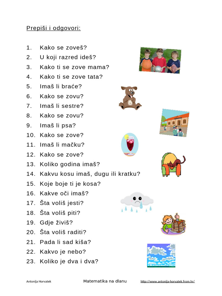 Prepisi Pitanja I Odgovori | PDF