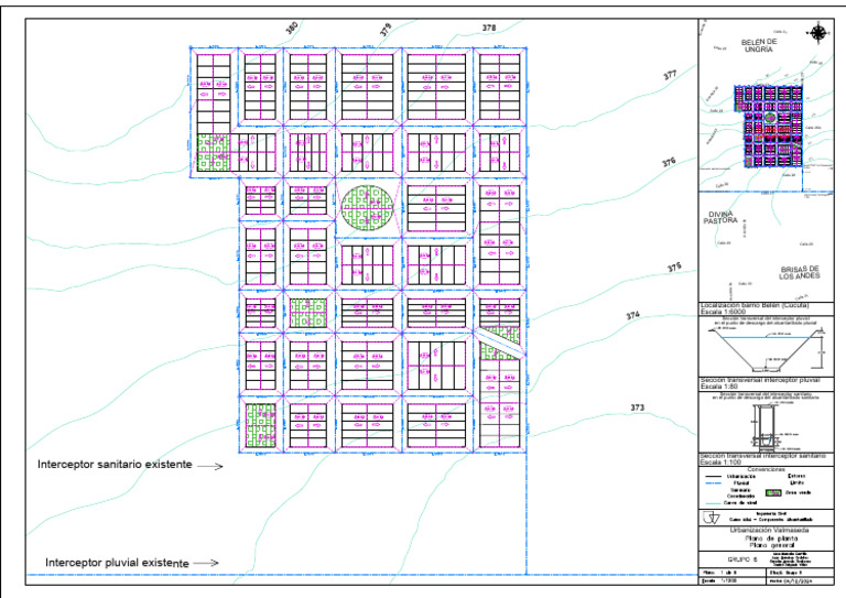 Plano de Interceptores en Valmaseda | PDF