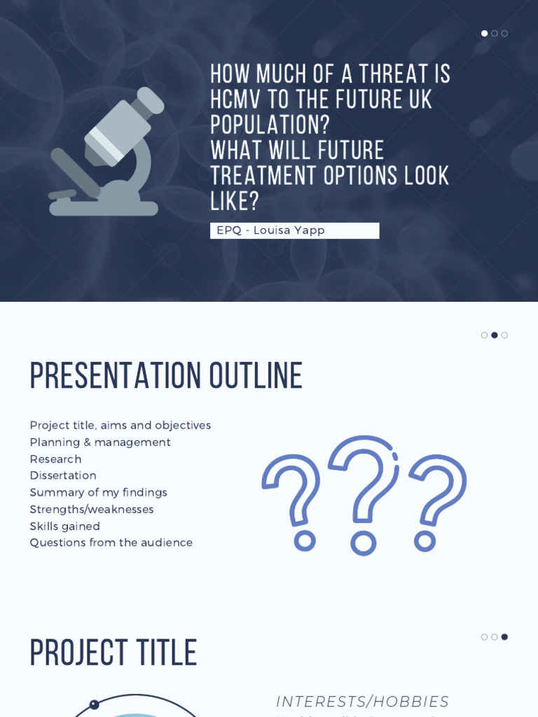 EPQ Final Presentation Idea 1 | PDF | Clinical Medicine | Medical ...
