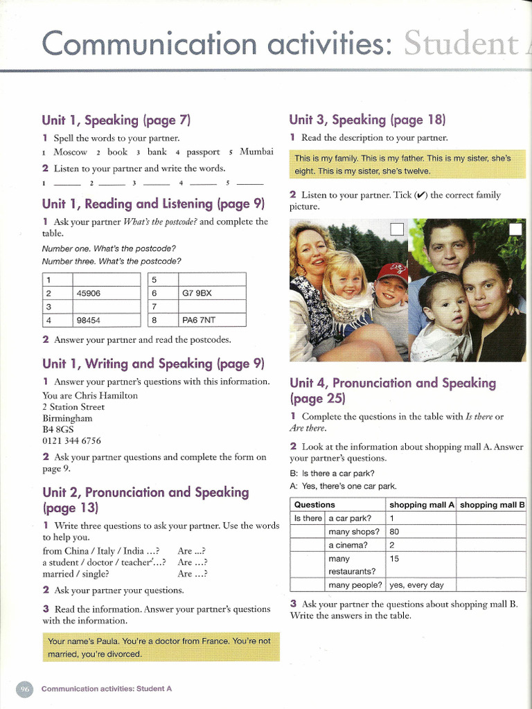 Global Beginner Activities Grammar Audioscipt | PDF