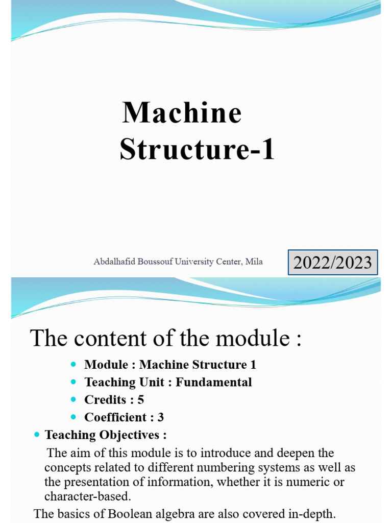 Machine Structure Chapter 01 | PDF | Decimal | Mathematical Notation