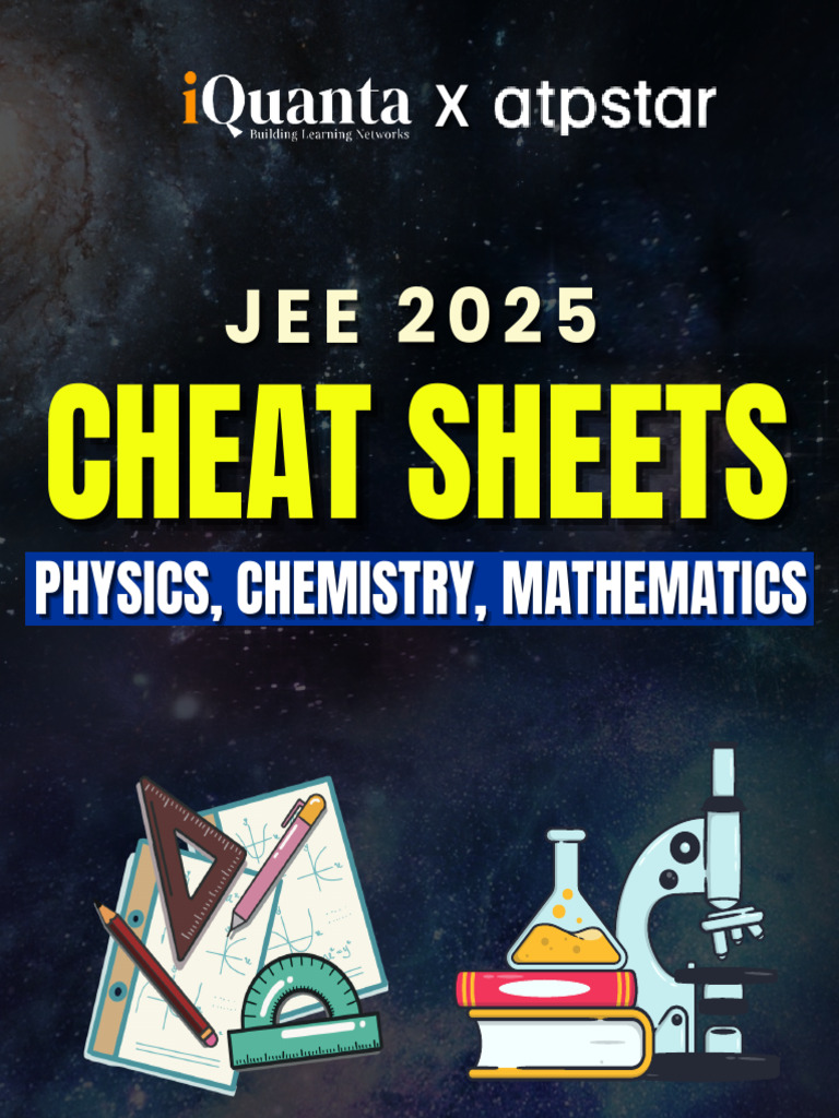 Complete Cheat Sheets | PDF | Atomic Orbital | Mole (Unit)