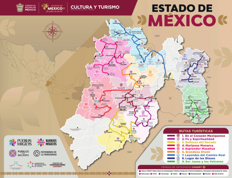 Mapa Edomx | PDF