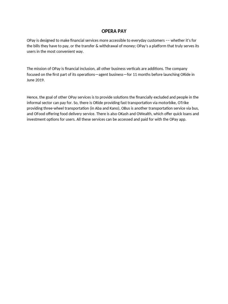 opay | PDF