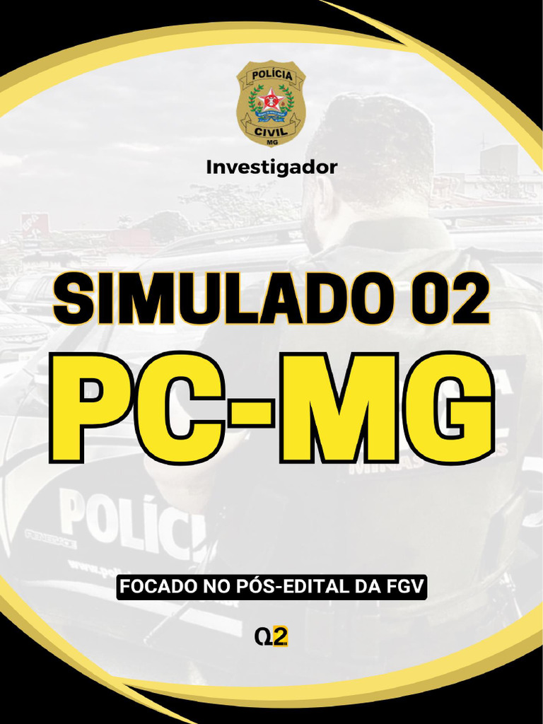Simulado 02 PC MG | PDF | Polícia | Média