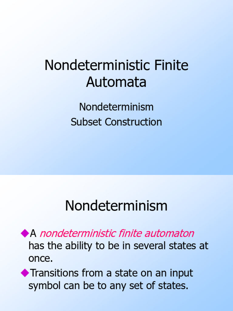 Automata 5 | PDF | Theoretical Computer Science | Models Of Computation