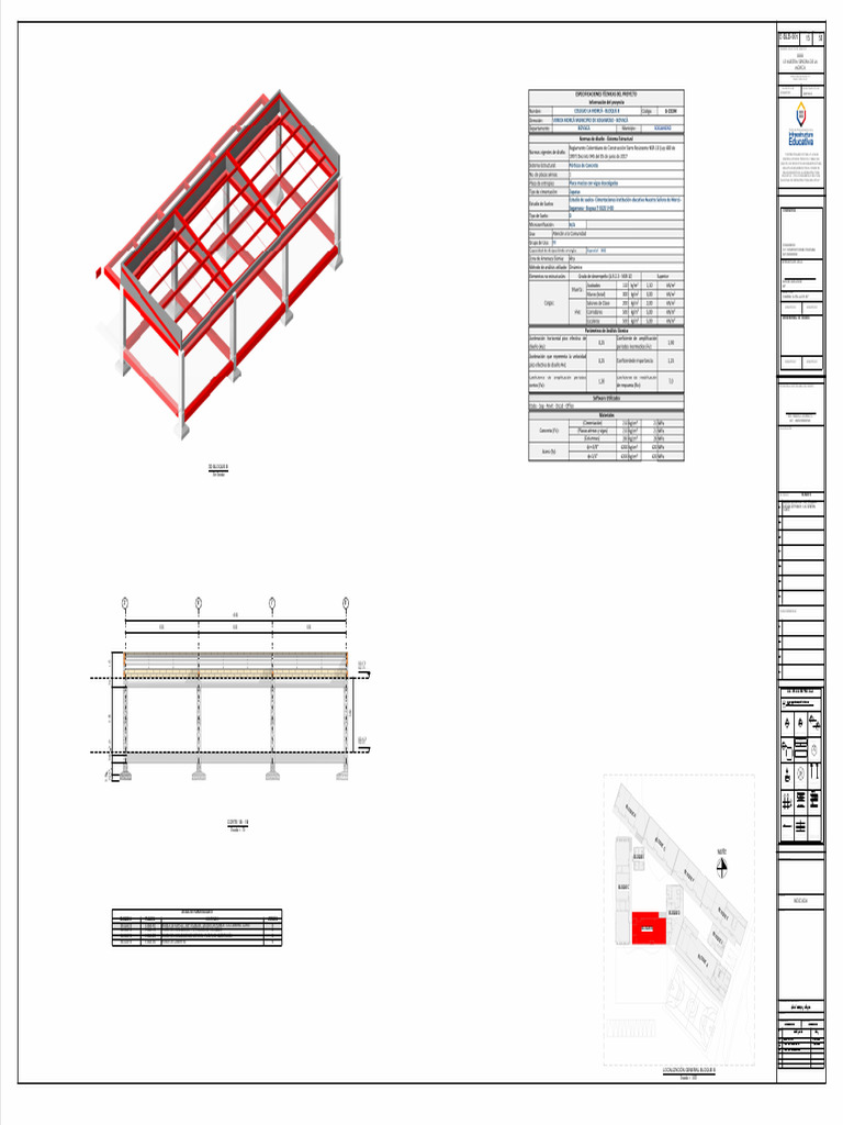 Planos y Detalles Bloque B | PDF