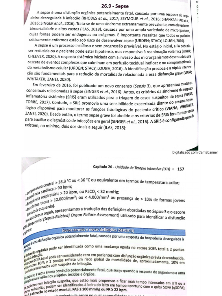 Sepse e Outros Temas | PDF
