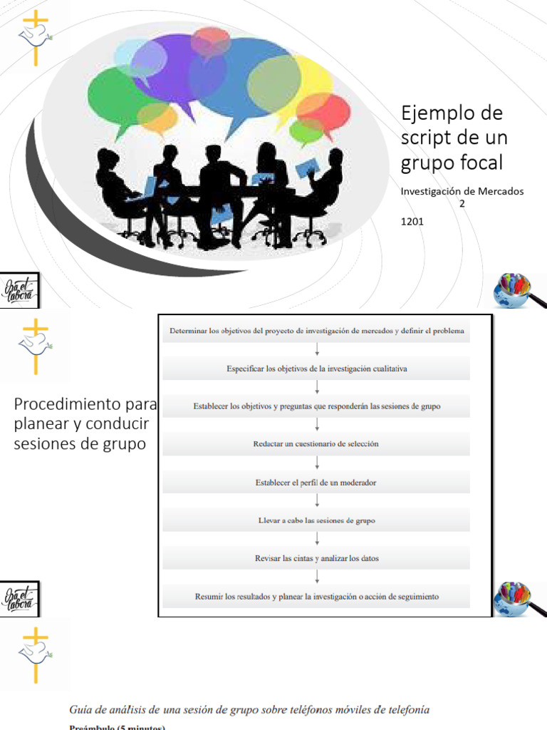 Ejemplo de Script de Un Grupo Focal | PDF