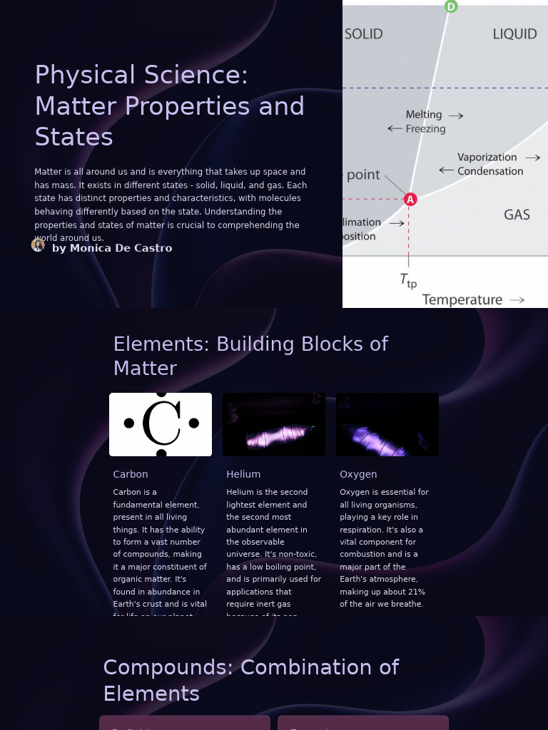 2 - Physical Science Matter Properties and States | PDF | Force | Machines