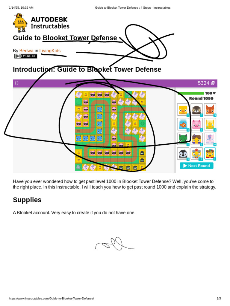 Blooket Tower Defense Strategy Guide | PDF