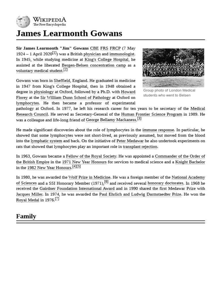 James_Learmonth_Gowans | PDF | Medical Specialties | Medicine