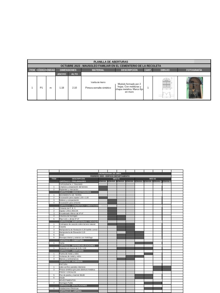 Docu 1 Final Planilla Ara | PDF | Albañilería | Diseño arquitectonico