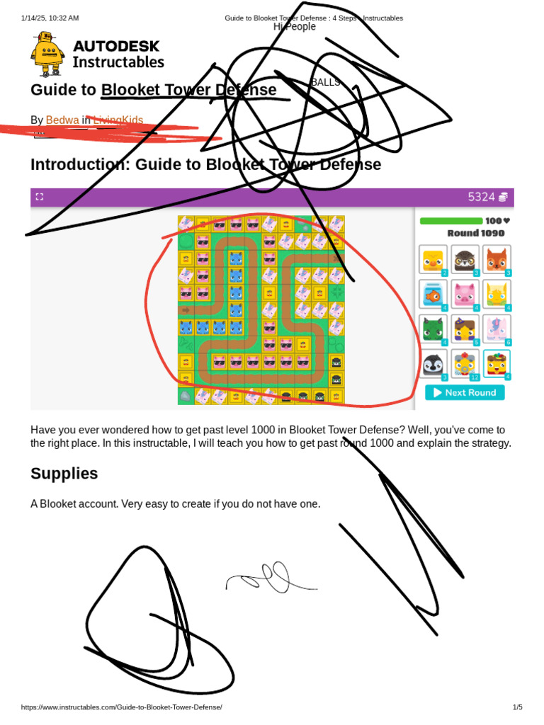 Blooket Tower Defense Strategy Guide | PDF