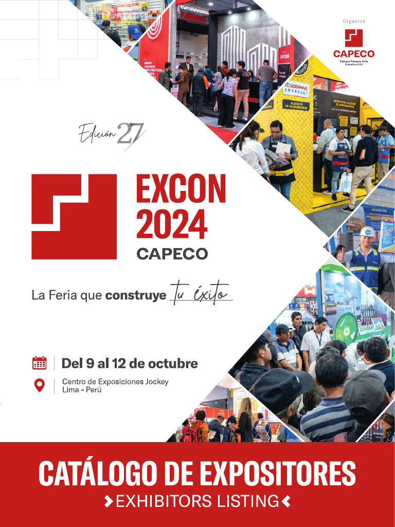 EXCON 2024: Innovación en Construcción | PDF | Lima | Perú
