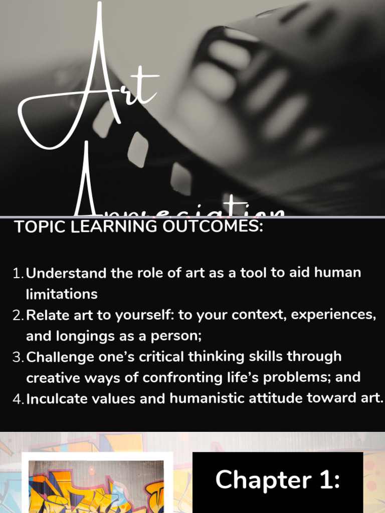 Art-Appreciation-Chapter-1-Lesson-1 | PDF | Beauty | Liberal Arts Education