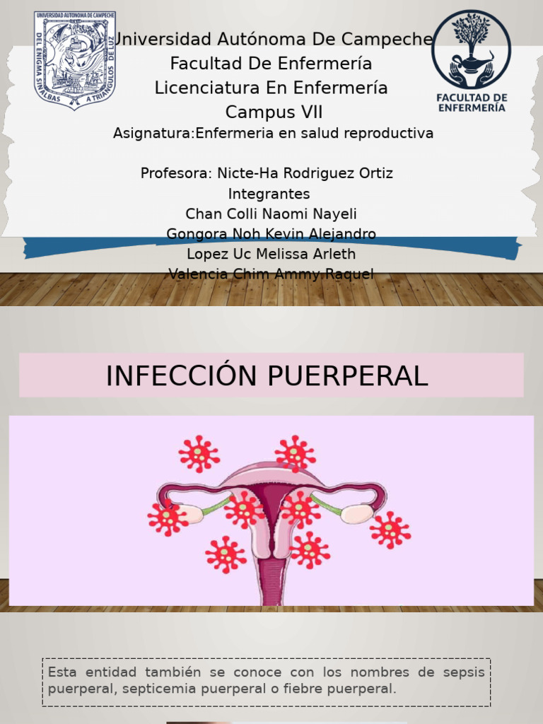 Infección Puerperal | PDF | Útero | Parto