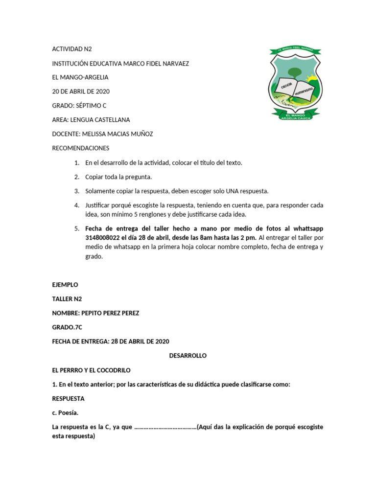 Actividad N2-7-C | PDF