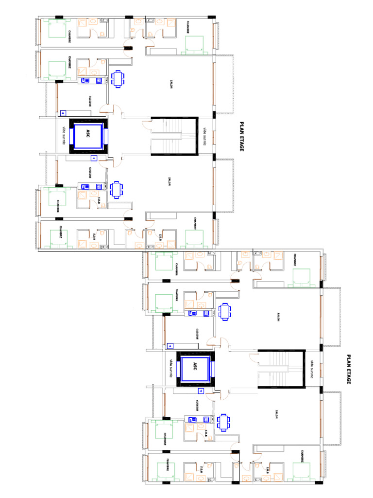 Plan Poteau Sur Etage Modif 04 | PDF
