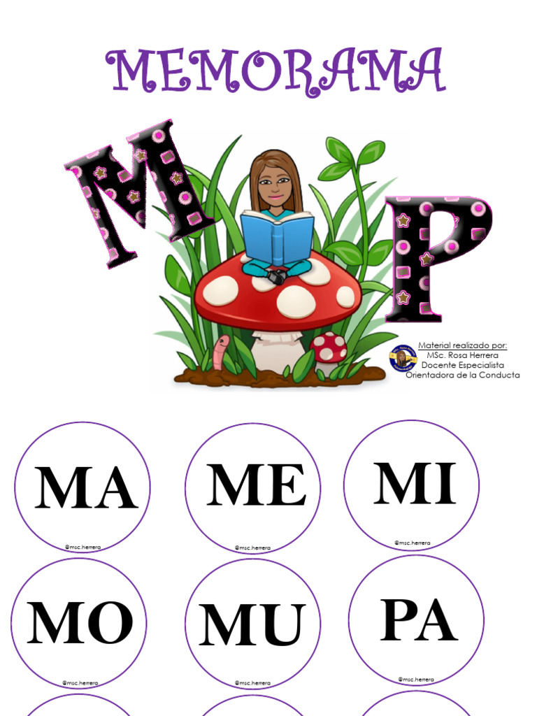 Memorama M y P | PDF