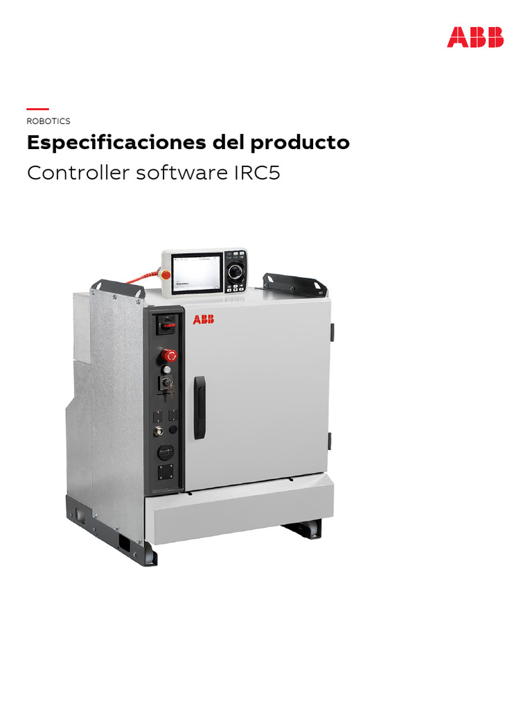 3HAC050945 PS Controller Software IRC5 RW 6-Es | PDF | Robótica | Robot