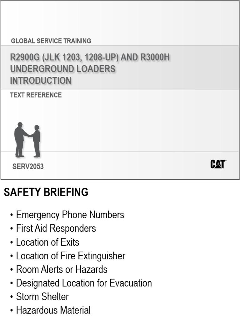 R3000H Underground Loader Intro en SLD-NoCallouts | PDF | Loader ...