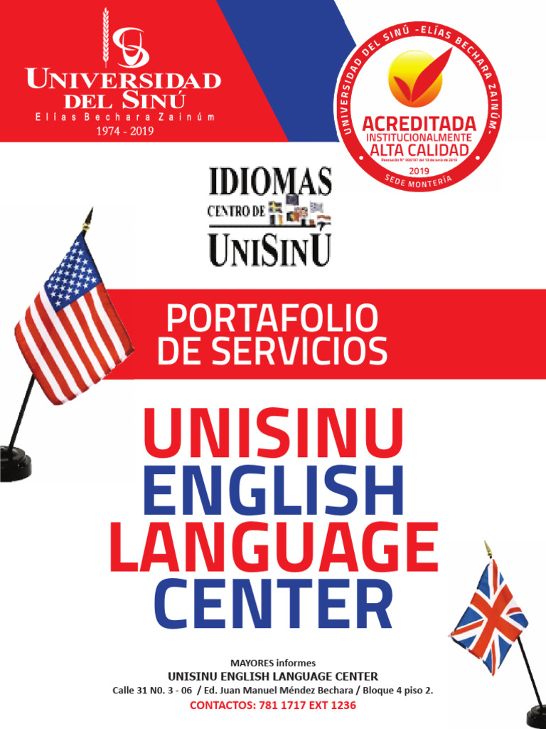 Portafolio Centro de Idiomas | PDF