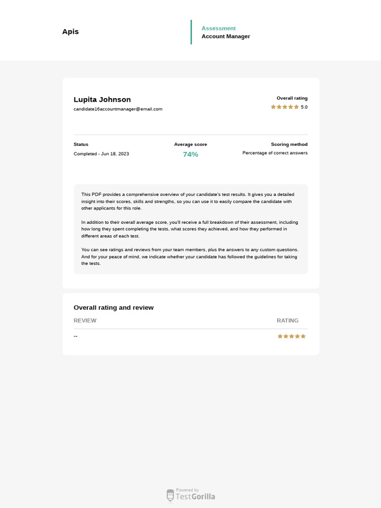 Lupita Johnson Account Manager | PDF | Conflict Of Interest | Communication