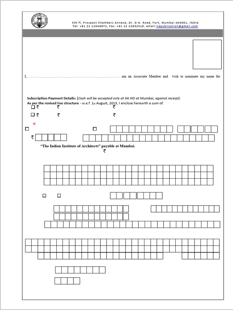 IIA Fellow Membership Application | PDF