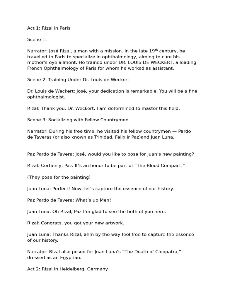 Group 8 LWR Paris To Berlin Script | PDF