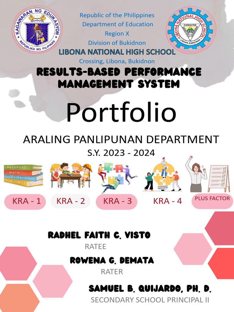 RPMS Template Sy 2023 2024 | PDF | Learning | Pedagogy