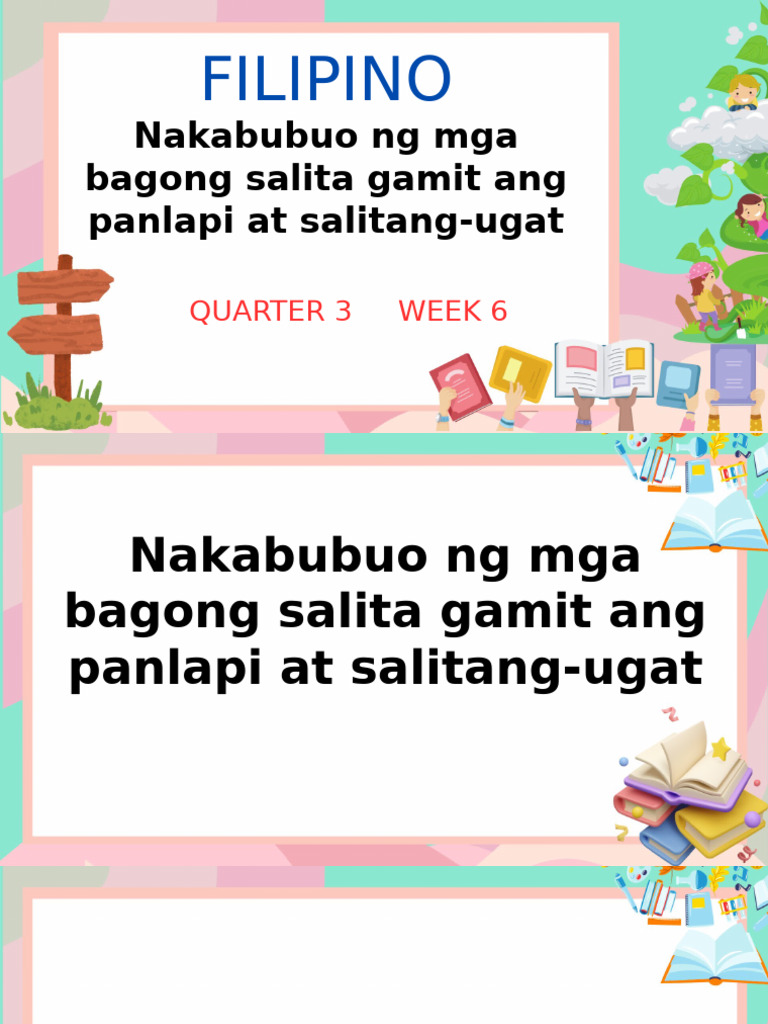 GR 6 Filipino WK 6 QTR 3 | PDF